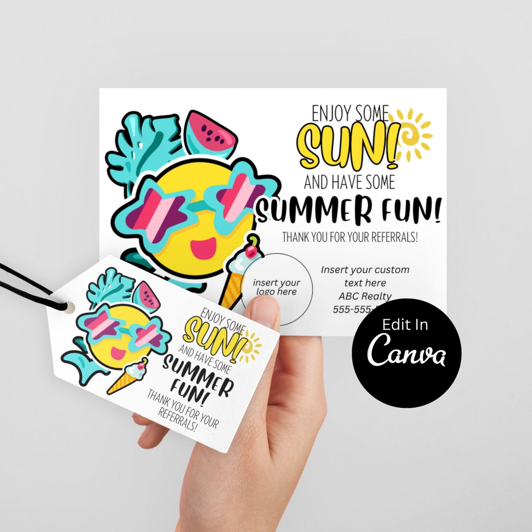 Customizable Summer Sun Fun Pop by Tag Real Estate | Downloadable Pop ...