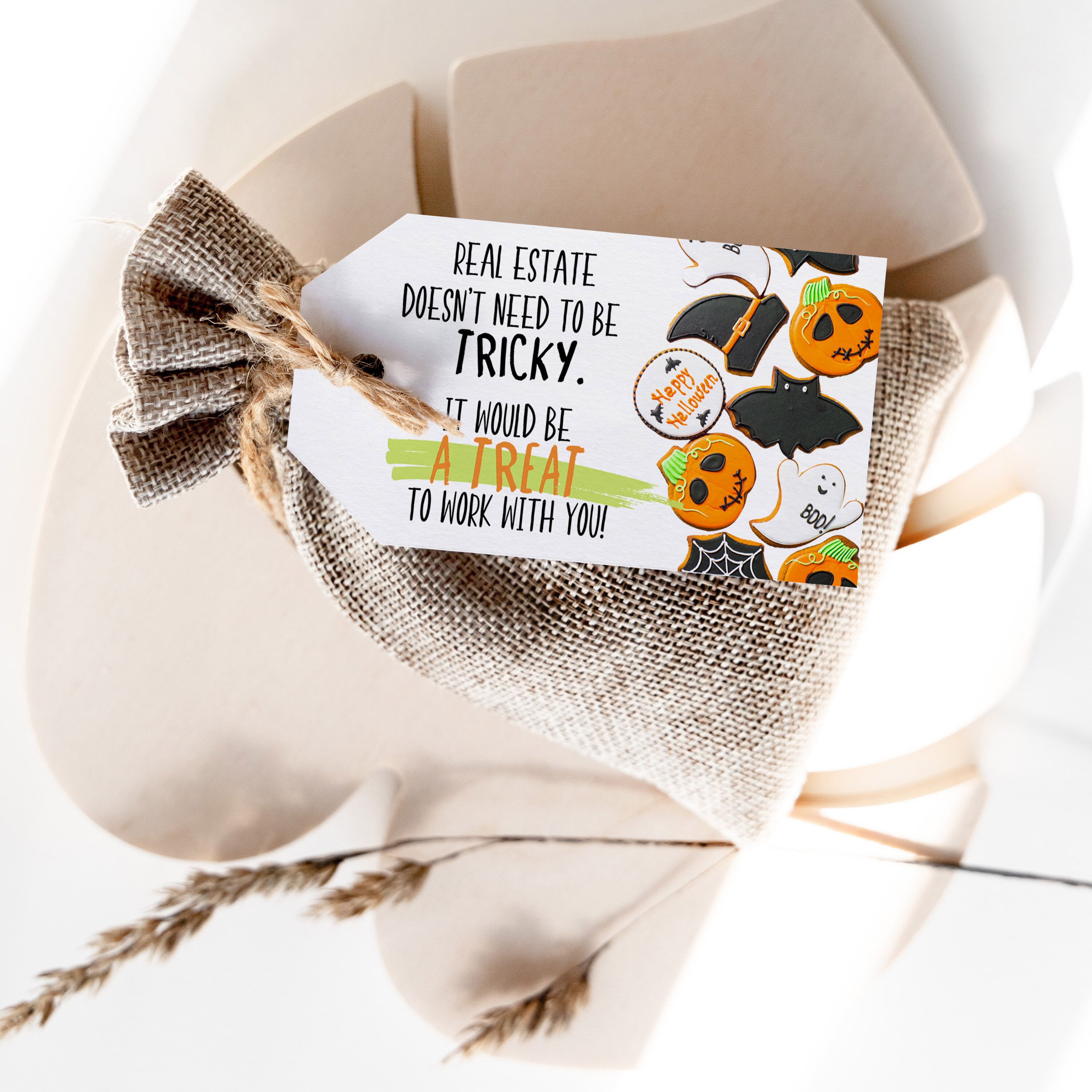 Halloween Treats Pop by Tag, Halloween Pop By, Premade Pop by Tags ...