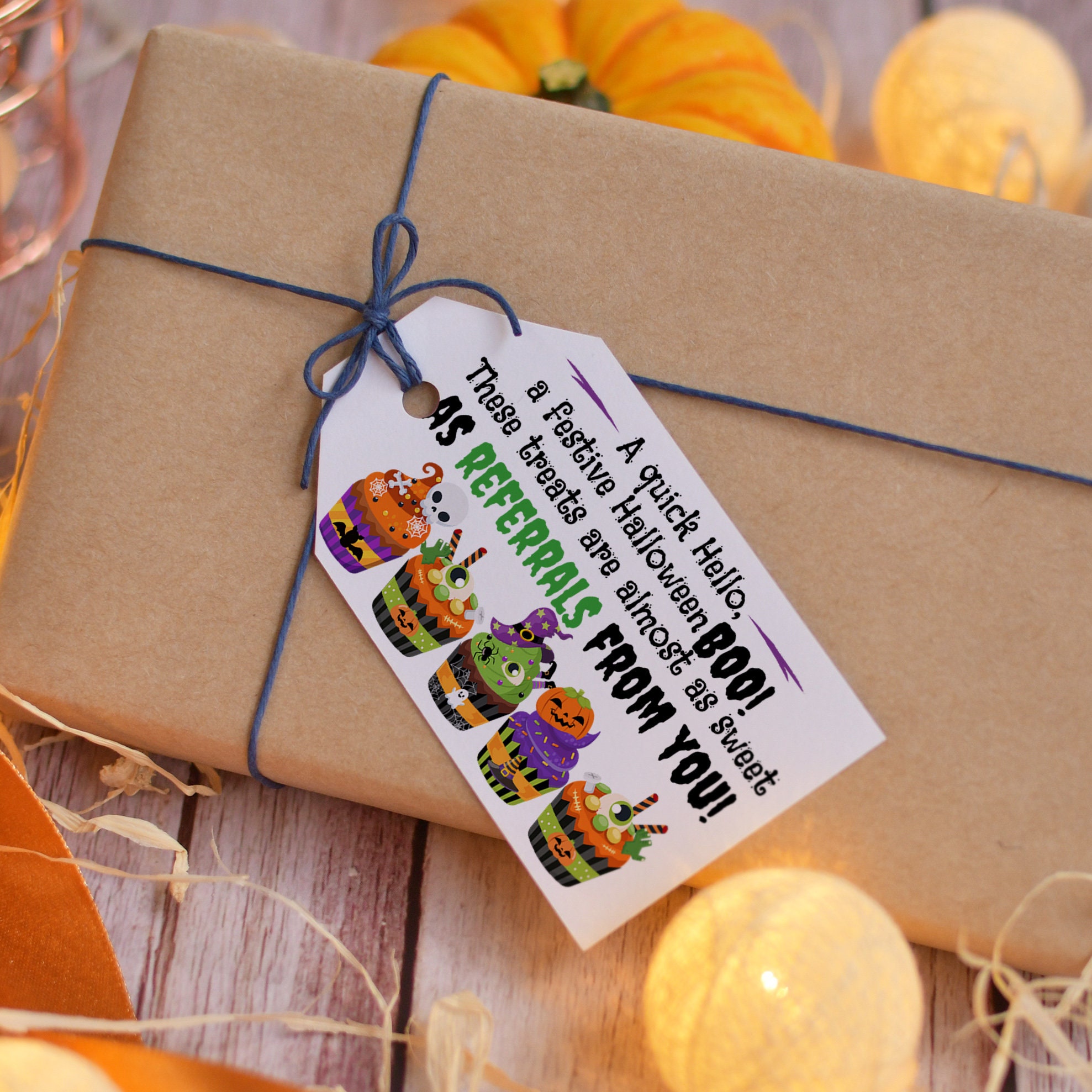 Halloween Pop by Tag, Pumpkin Party, October Pop By, Premade Pop by ...