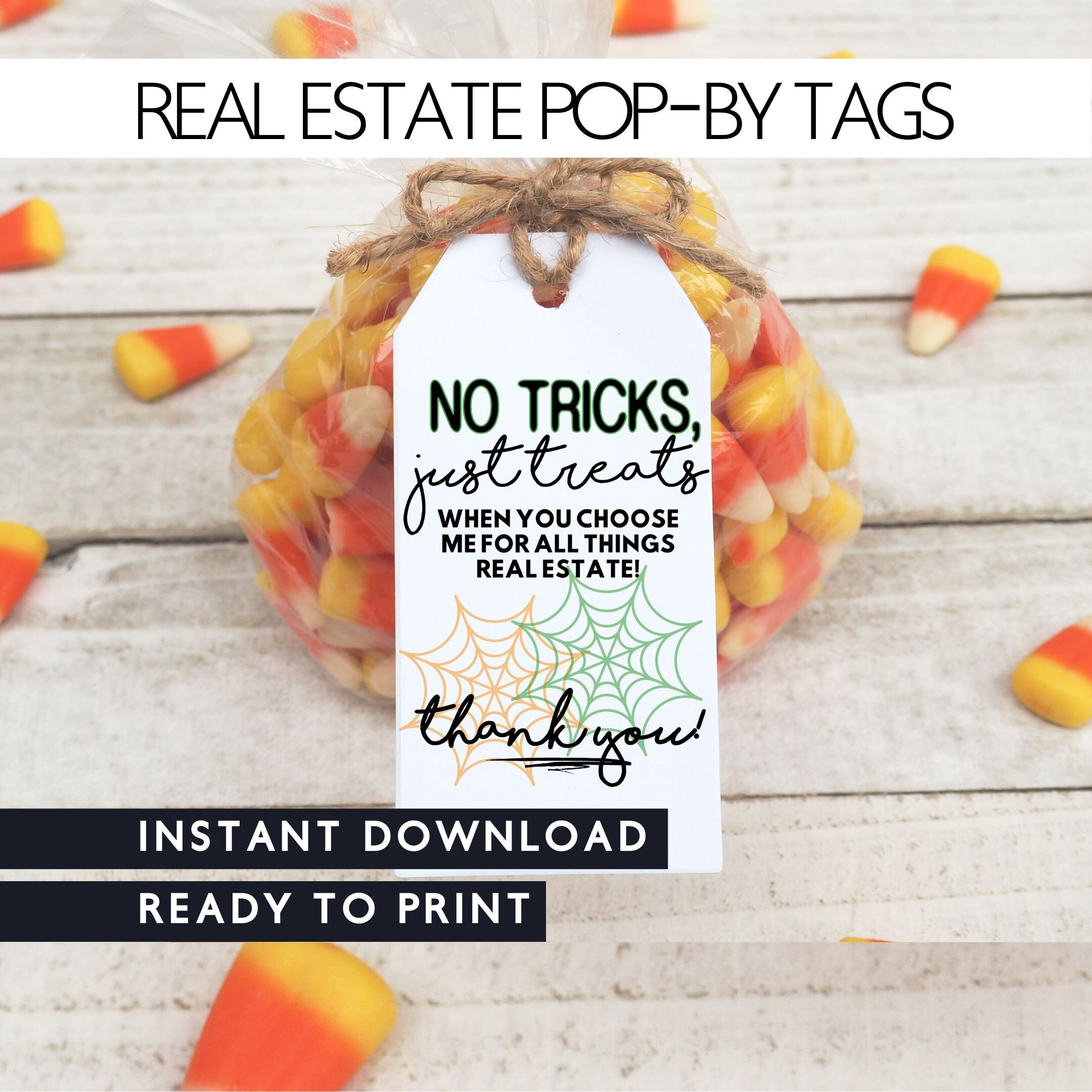 Candy Corn Pop by Tag Halloween Gift Tag Halloween Pop By - Etsy Canada
