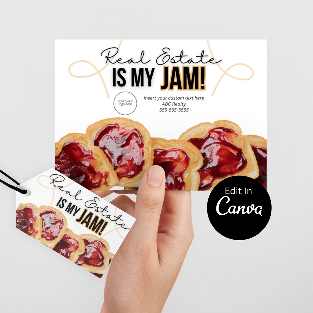 Downloadable Real Estate Jam Pop by Tag | Customizable Pop by ...