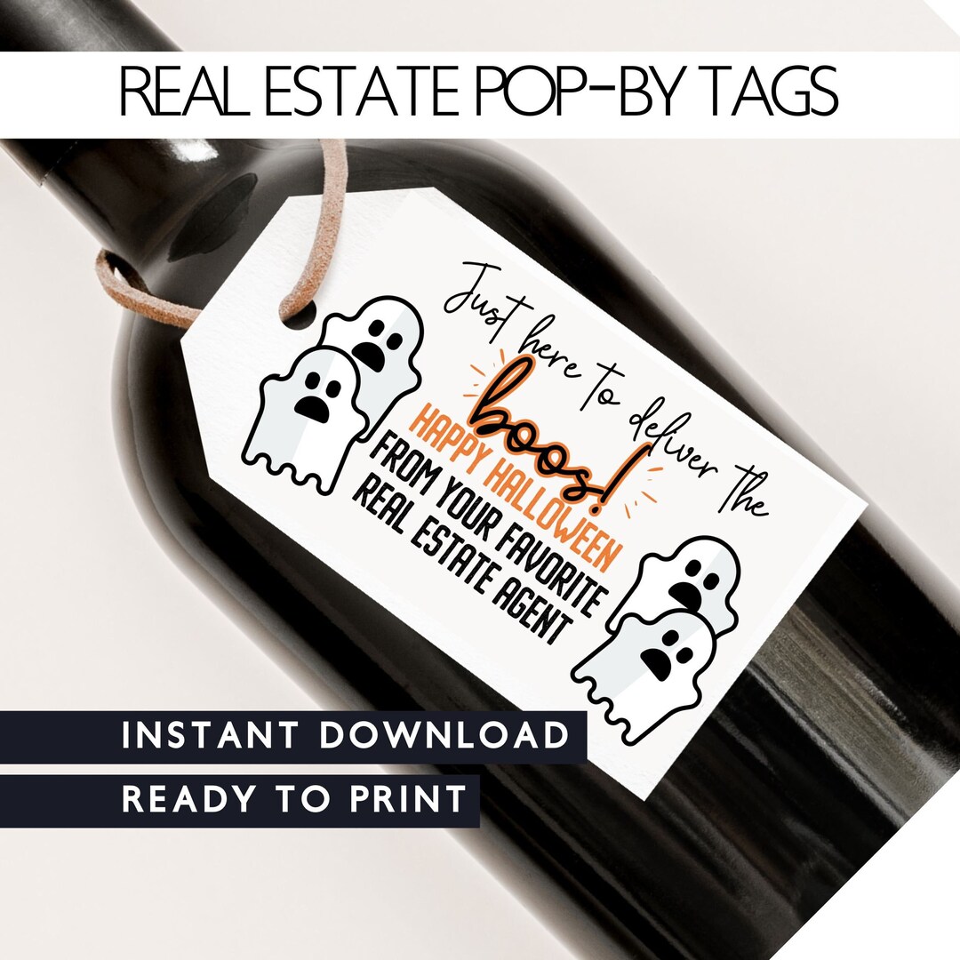 Halloween Booze Pop by Tag Here for the Boos Halloween Pop by - Etsy