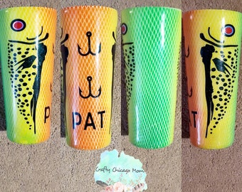 Fishing Lure Tumbler Fishing Lure Cup Mens Tumbler Lure - Etsy