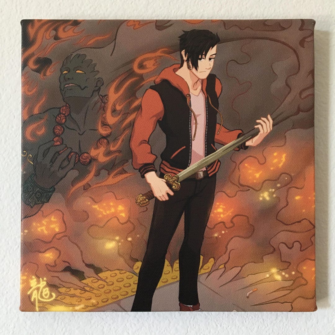 Kenneth Kato Art Canvas Print 8"x 8" | Vacant Light | Comic Art - Etsy