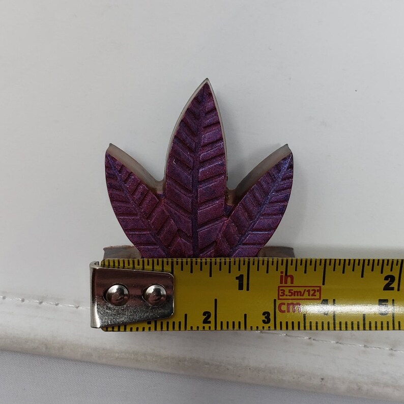 Pot Leaf Color Shift immortal Refrigerator Magnet Ganja / Weed / 420 ...