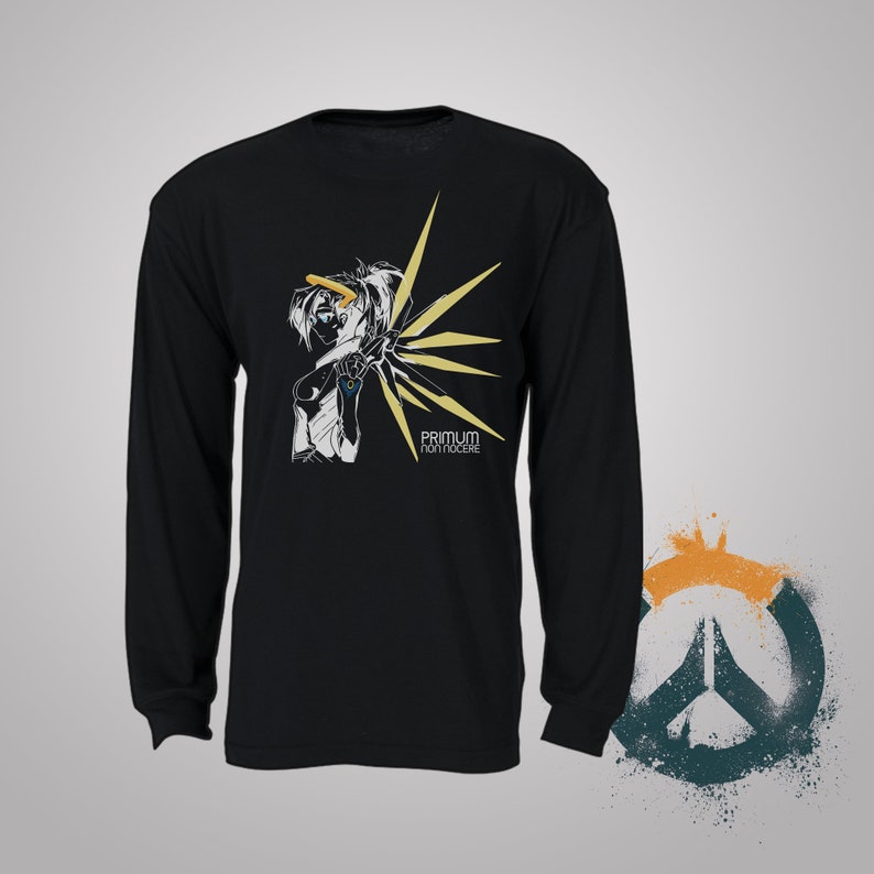 Mercy Overwatch Quote Long Sleeve Sweatshirt - Etsy