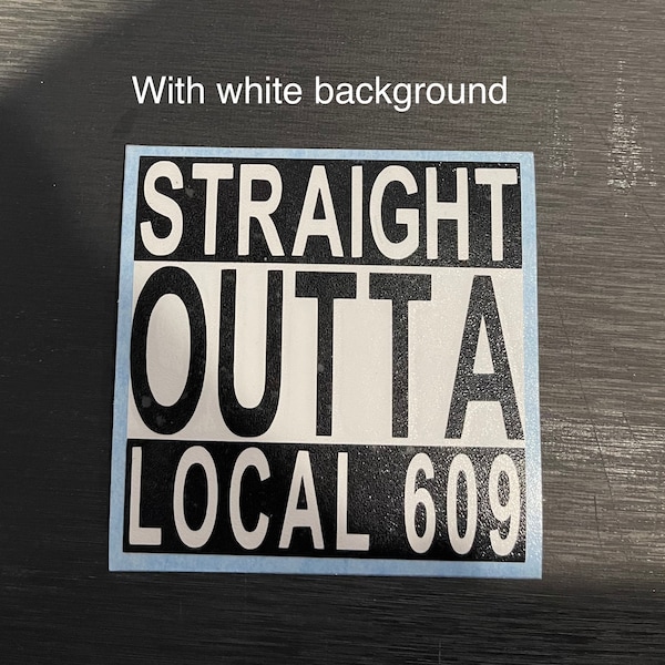 Local Union Sticker - Etsy