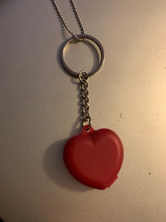 Heart-shaped Tupperware Container on Chain. | Etsy