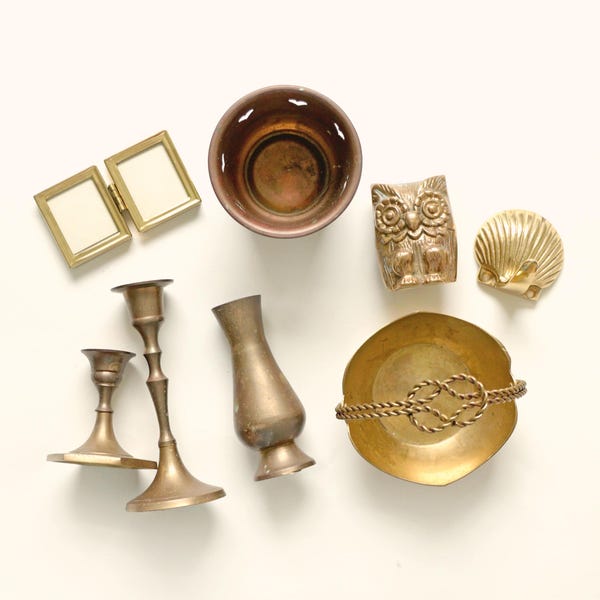 Brass Home Decor - Etsy