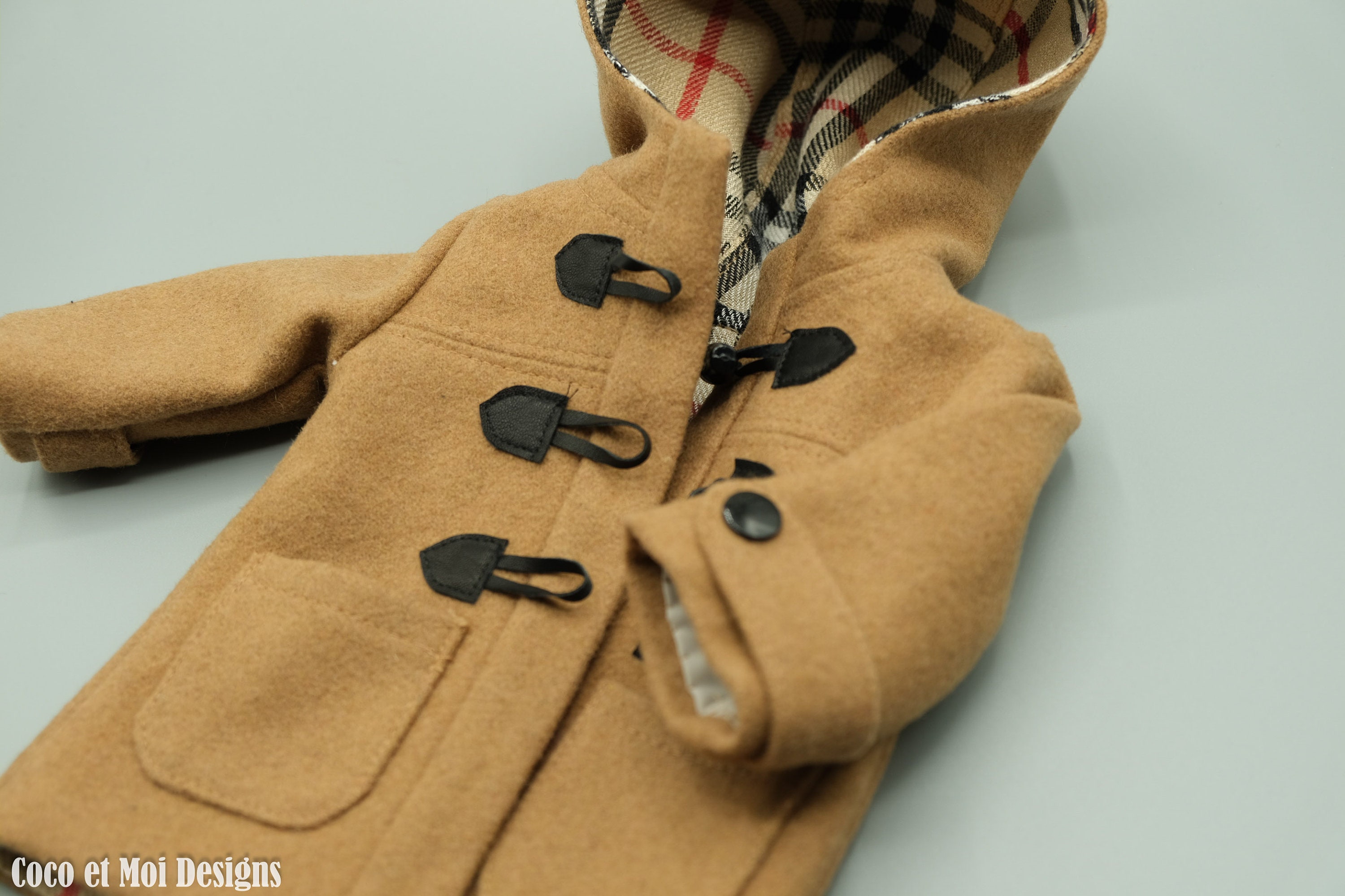 Duffle Toggle Coat PDF 18 Inch Doll Sewing Patterns - Etsy