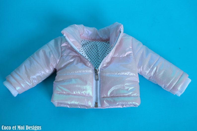 Puffer Jacket PDF Sewing Pattern for 18 Inch Dolls - Etsy