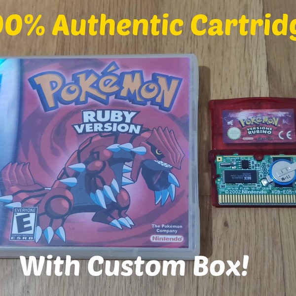 Custom Game Boy Advance Box - Etsy