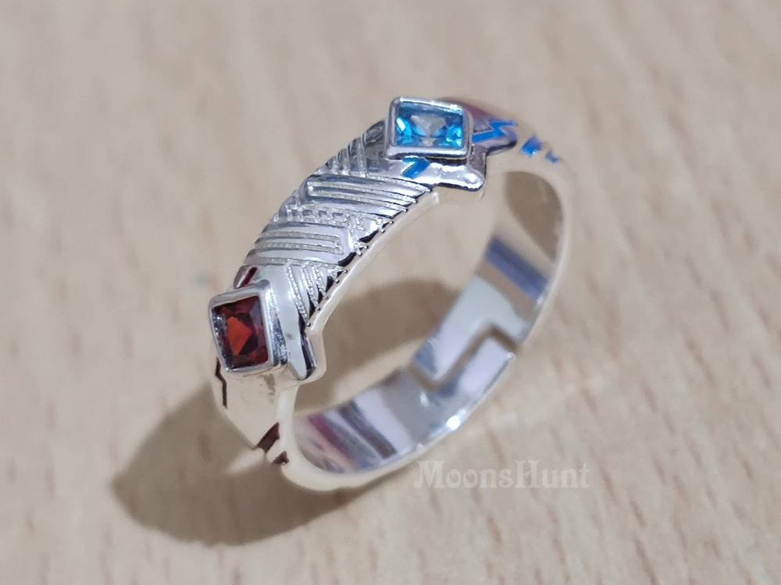 925 Sterling Silver Darling In The FranXX Ring 02 Zero Two | Etsy