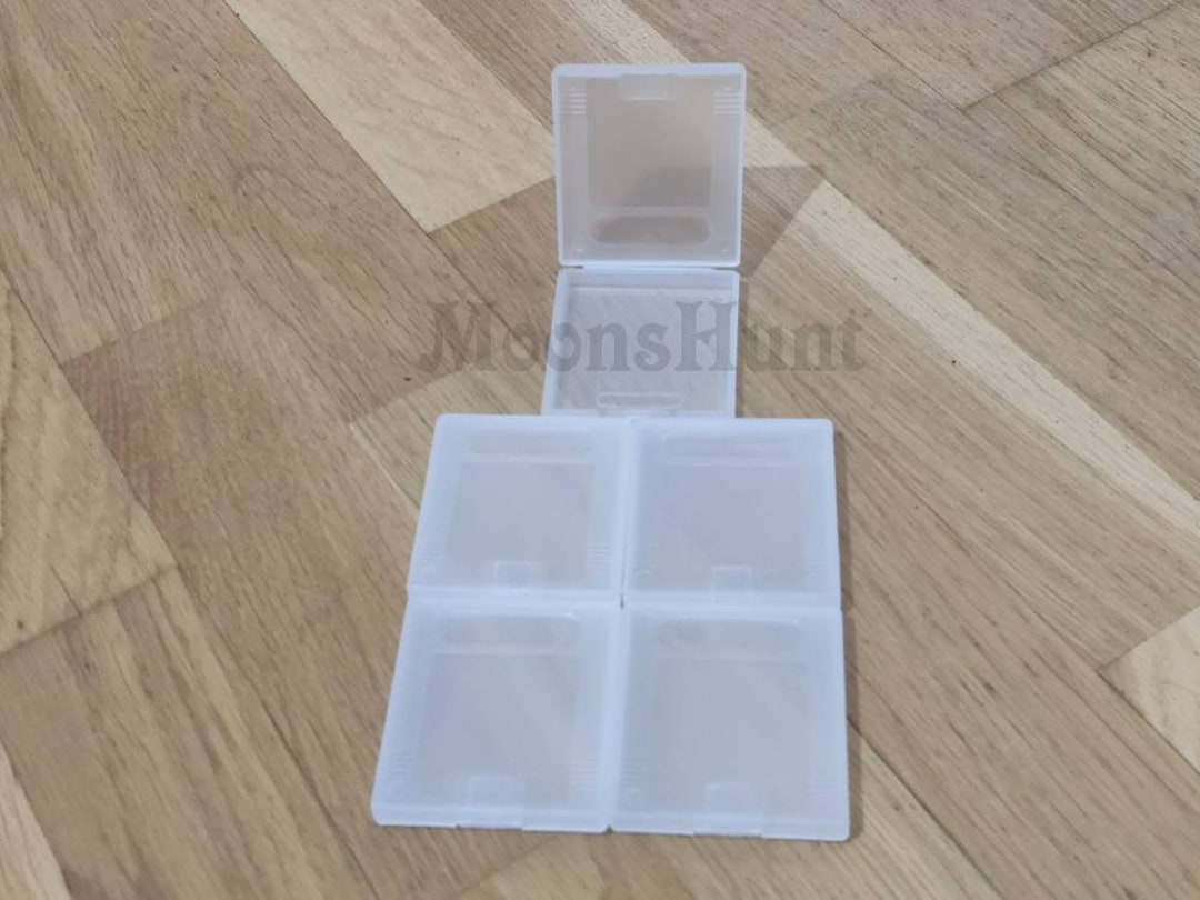 5pcs/lot Game Boy Color GBC Plastic Clear Cases Game Card Protective ...