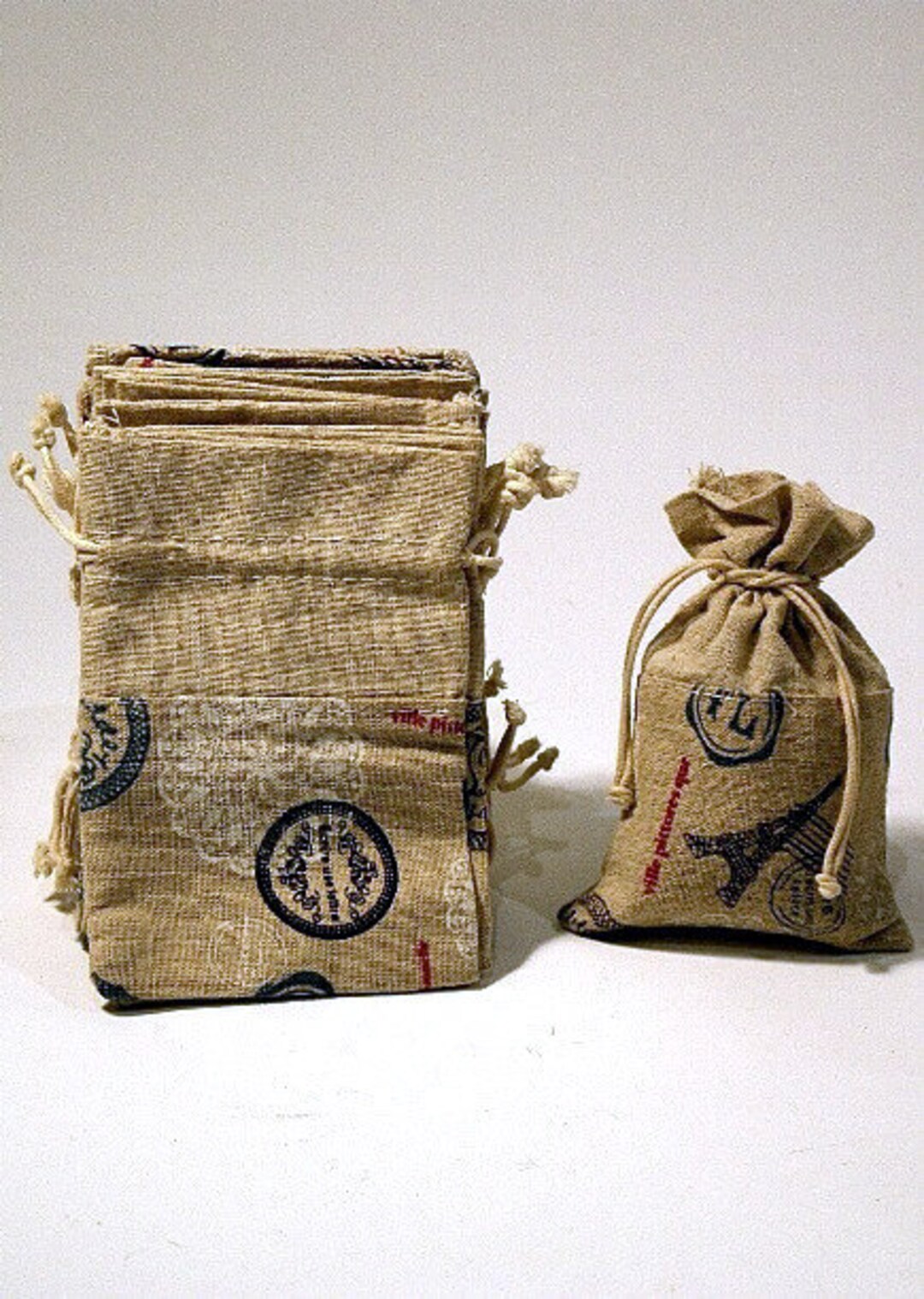 12pc Cotton Mini Sachets/goodie Bags/ DIY Loot Bags/ Guests Gifts ...