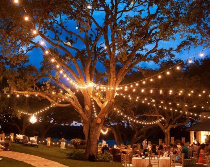 20ft Outdoor\indoor Party Lights| Bulb String Lights\backyard Decor ...