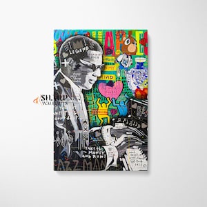 RAY CHARLES ART Legend Famous People Art Graffiti Wall Art Street Art ...