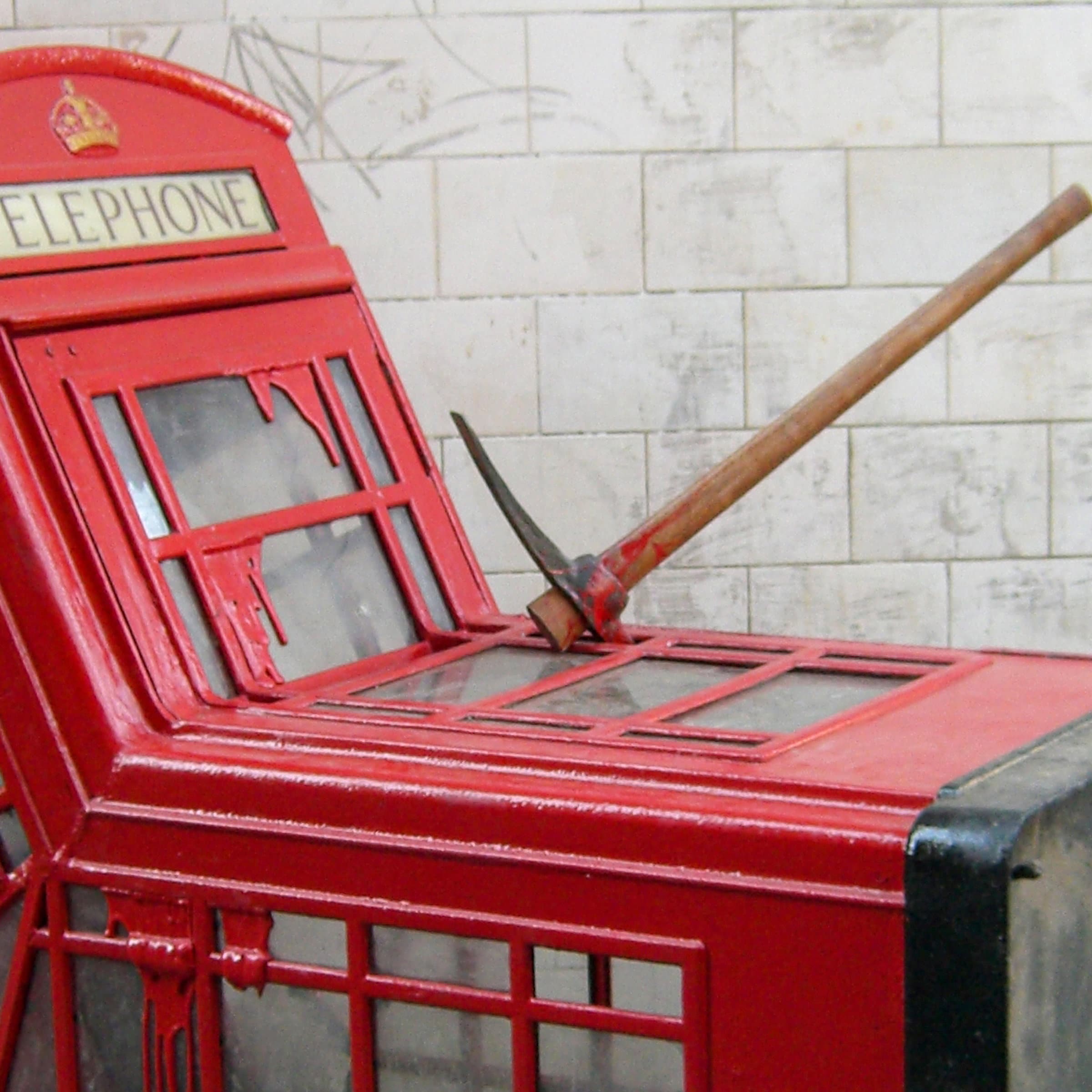 Banksy Phone Booth