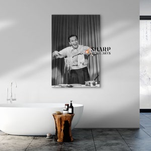 FRANK SINATRA Wall ART Sinatra With Spaghetti Artwork Vintage Art Print ...