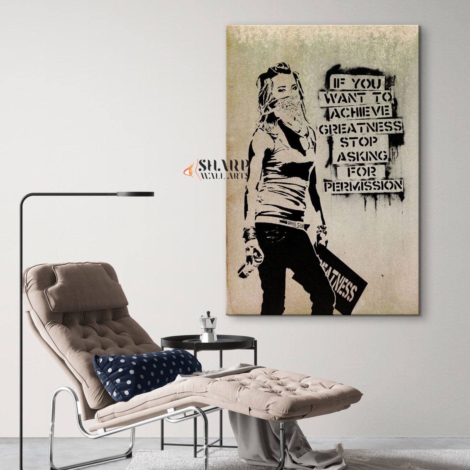 Banksy Canvas Banksy Print Banksy Art Print Banksy Wall - Etsy