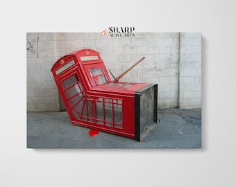 Banksy Phone Booth - Etsy