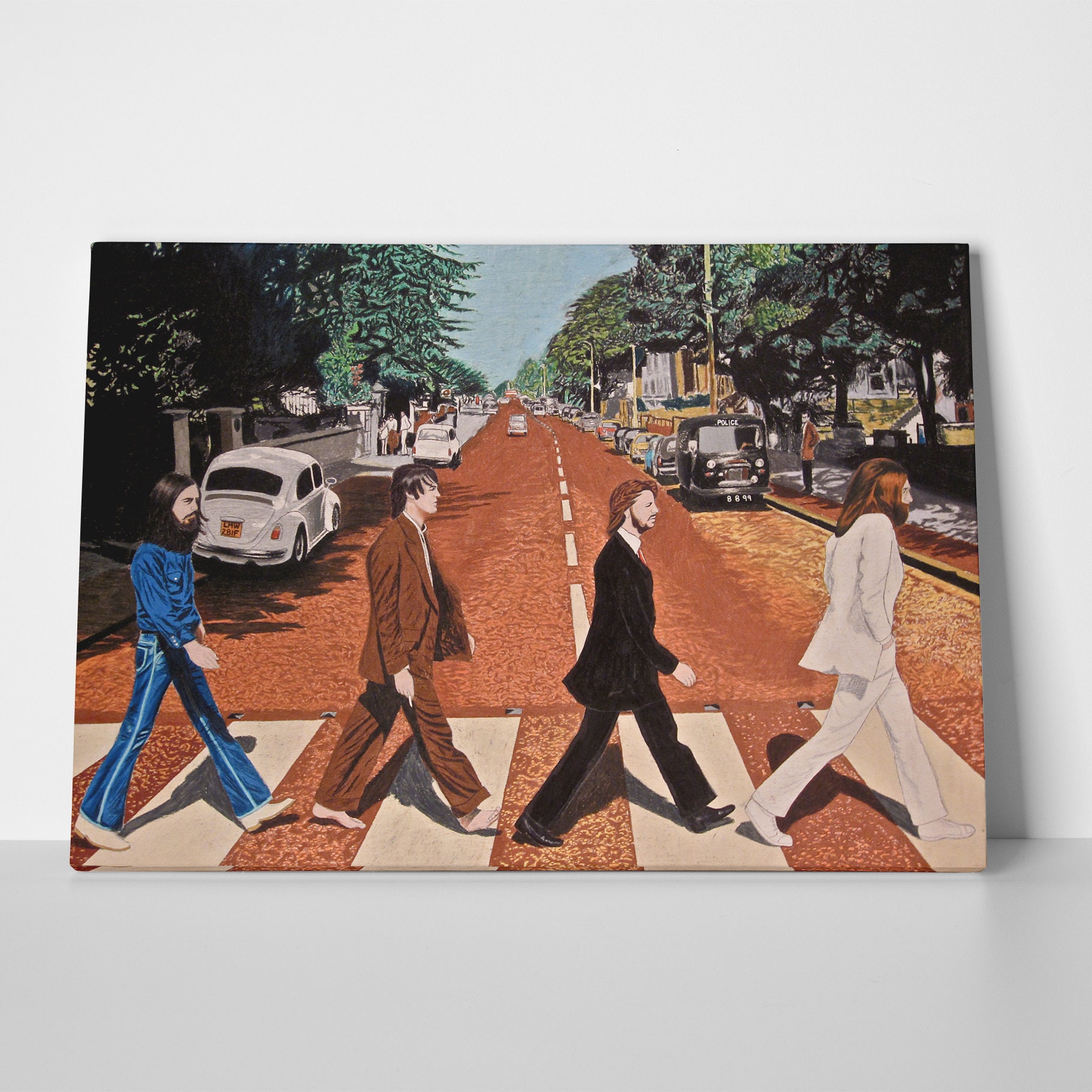 The Beatles Abbey Road Canvas Wall Art Print Beatles Pop Art | Etsy