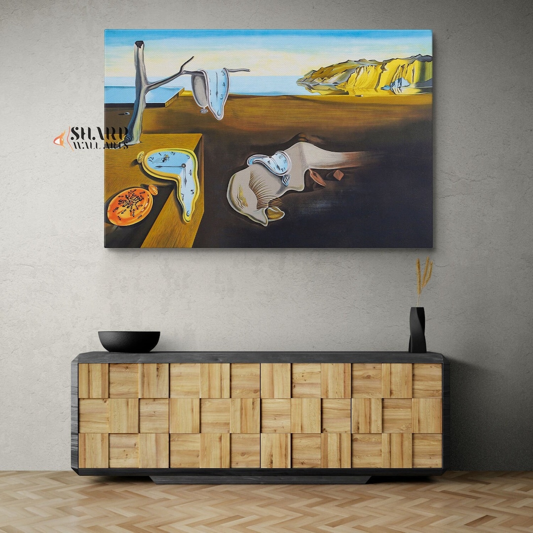 SALVADOR DALI CLOCK Print Salvador Dali the Persistence of Memory ...