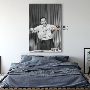 FRANK SINATRA Wall ART Sinatra With Spaghetti Artwork Vintage Art Print ...