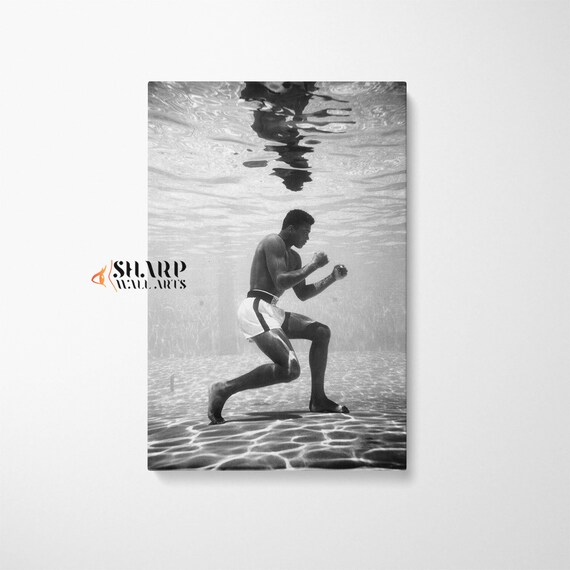 Muhammad Ali In Water
