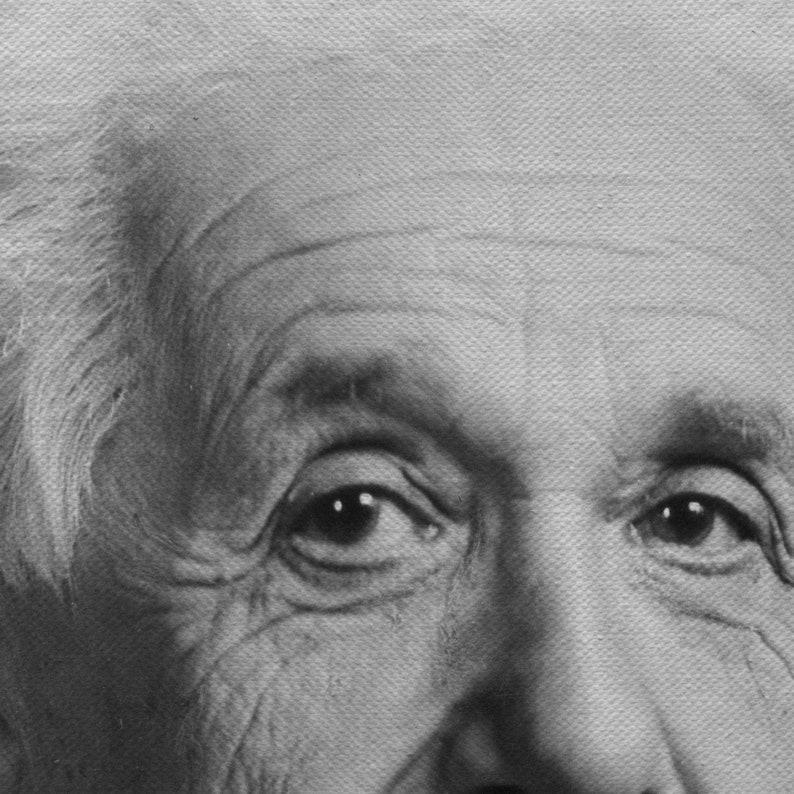 ALBERT EINSTEIN Wall ART Famous People Art Vintage Art Print - Etsy