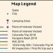 Rving Travel Map | Summer Vacation Map | Road Trip Map | Campgrounds ...