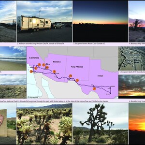 RV Travel Map | Road Trip Map | Summer Vacation Map - Etsy