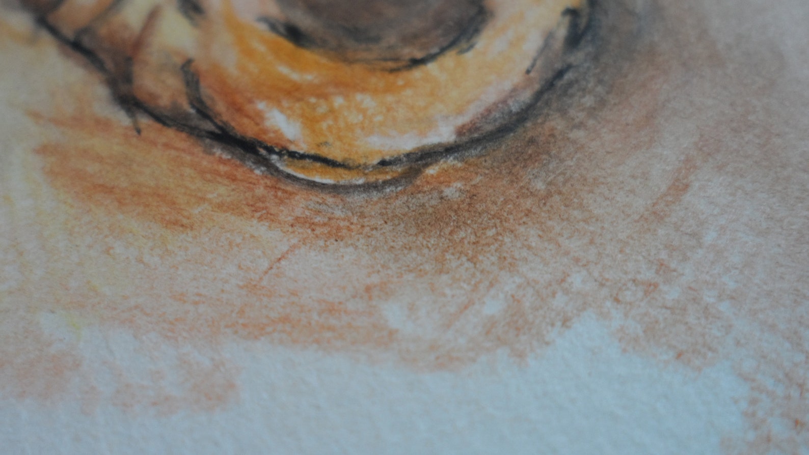 Vulva Drawing- 8inx12in Original Charcoal Chalk Pastel Artwork Wall Art ...