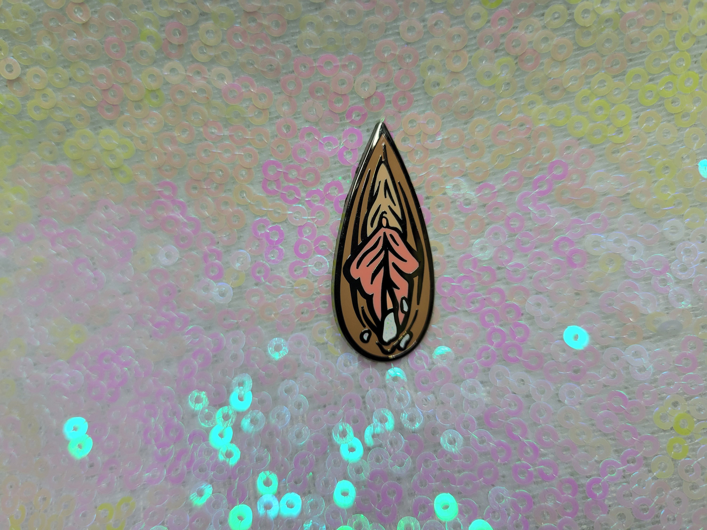 Vulva Enamel Pin, Vulva Pin, Vulva Empowerment, Vulva Diversity, Vagina ...