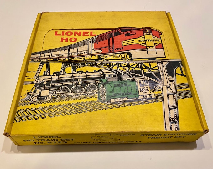 1950s Lionel HO Train Set in Original Box power Pack Not Original - Etsy