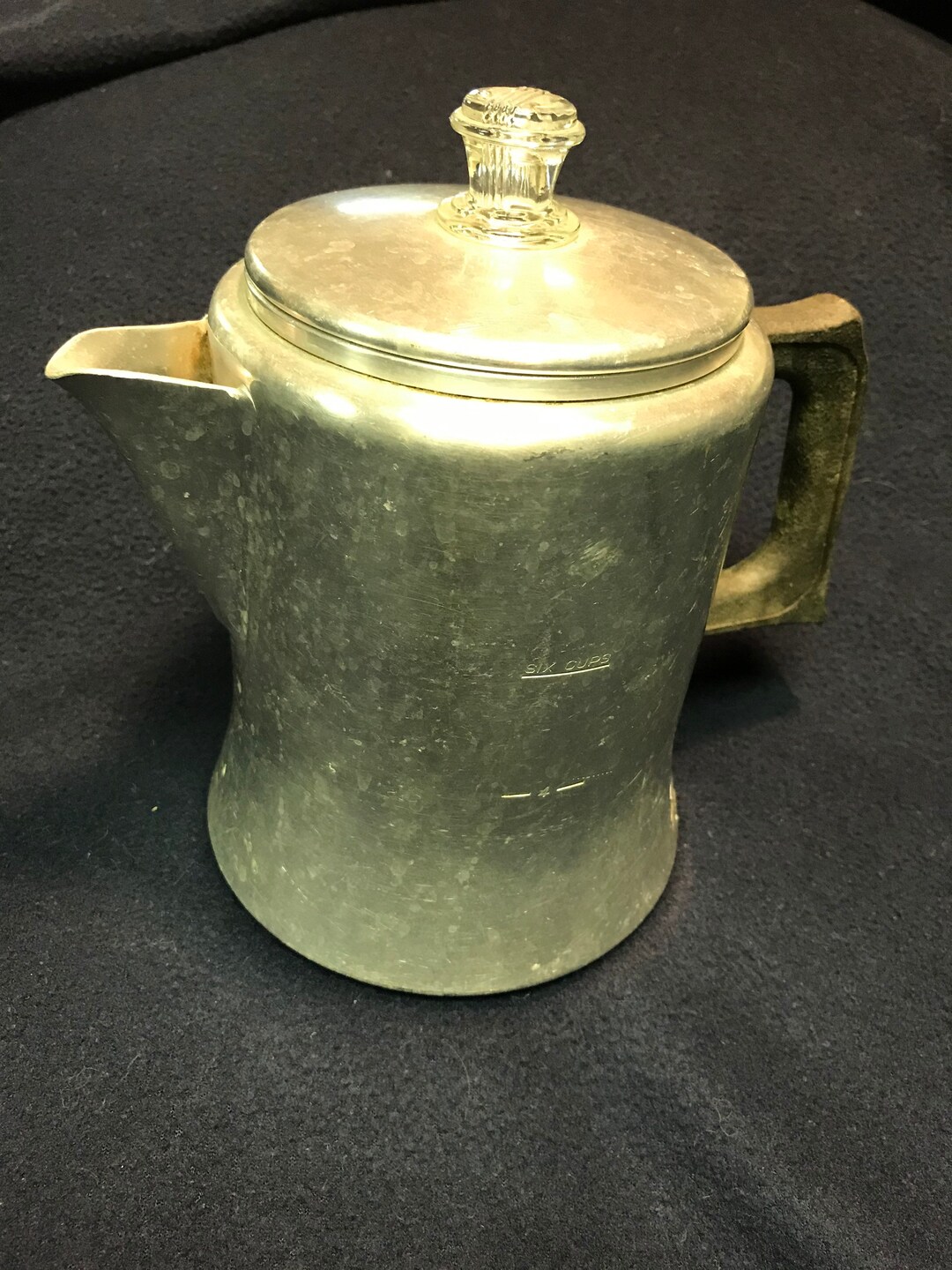 Vintage Mirro Aluminum Coffee Pot, Percolator, Camping Coffee Maker ...