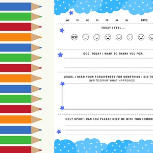 Catholic Kids Gratitude Journal | Rainbow Kids Journal | Prayer Journal ...