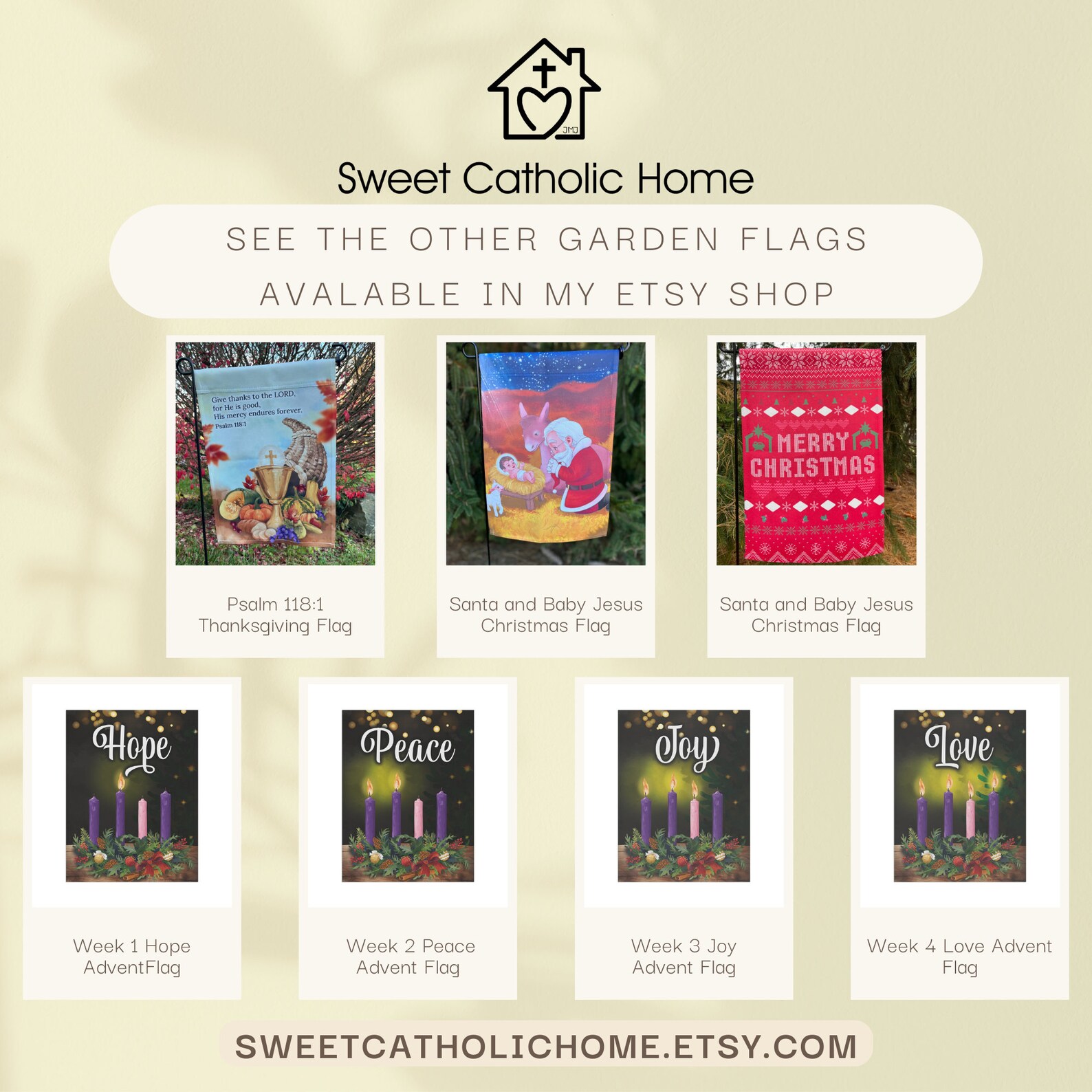 Lent Pray Fast Give Catholic Christian Garden Flag and House Flag ...