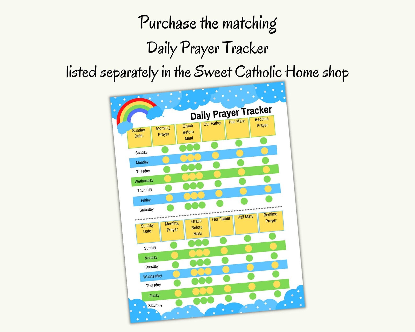 Catholic Kids Mass Journal | Rainbow Kids Journal | Prayer Journal ...