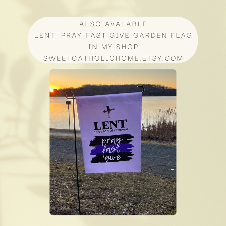 Ash Wednesday Catholic Christian Garden Flag and House Flag | Catholic ...