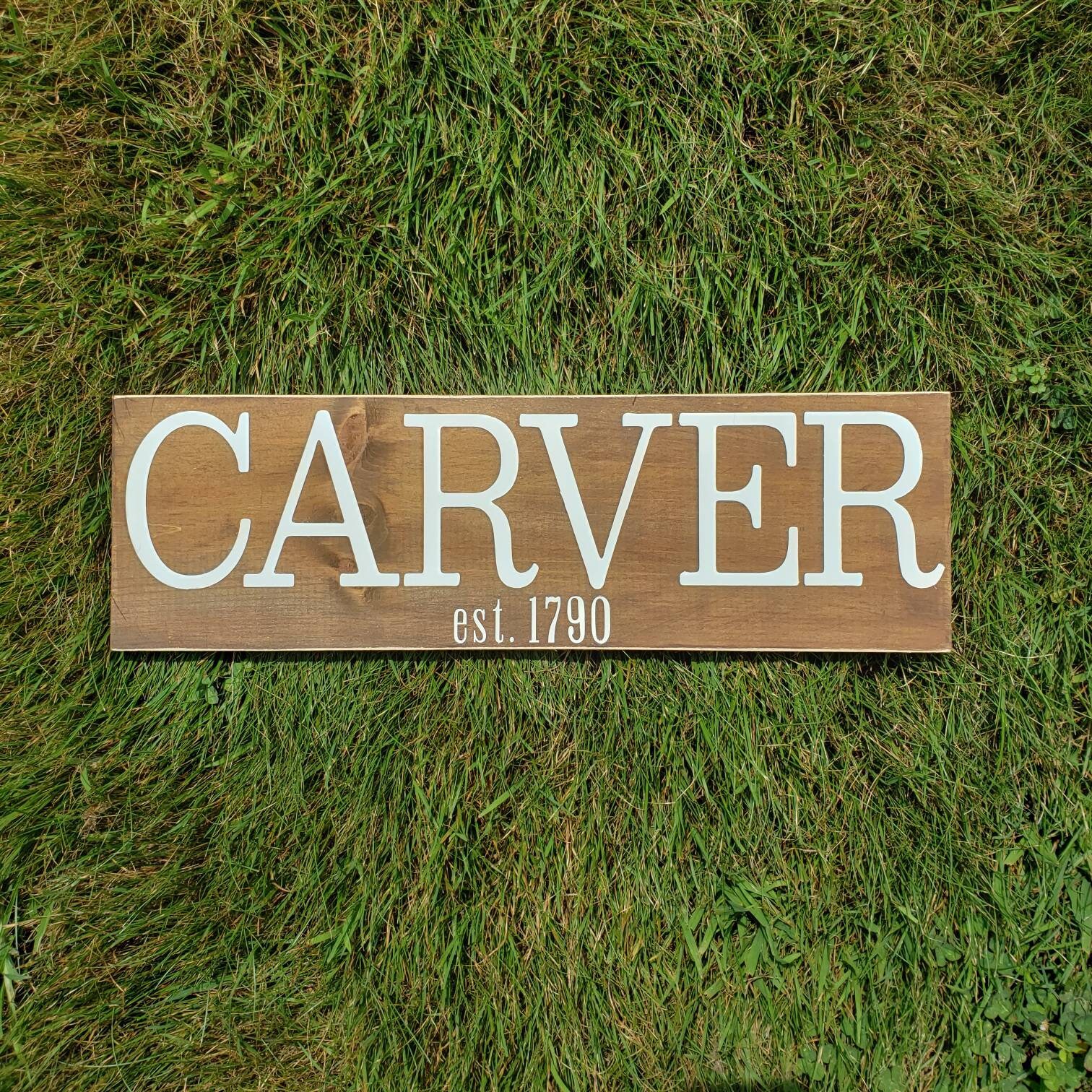 Custom Town Name Sign - Etsy