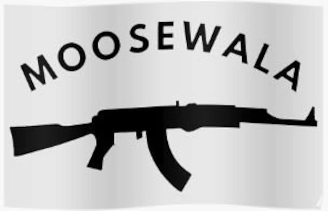 Sidhu Moosewala AK 47 Sticker - Etsy