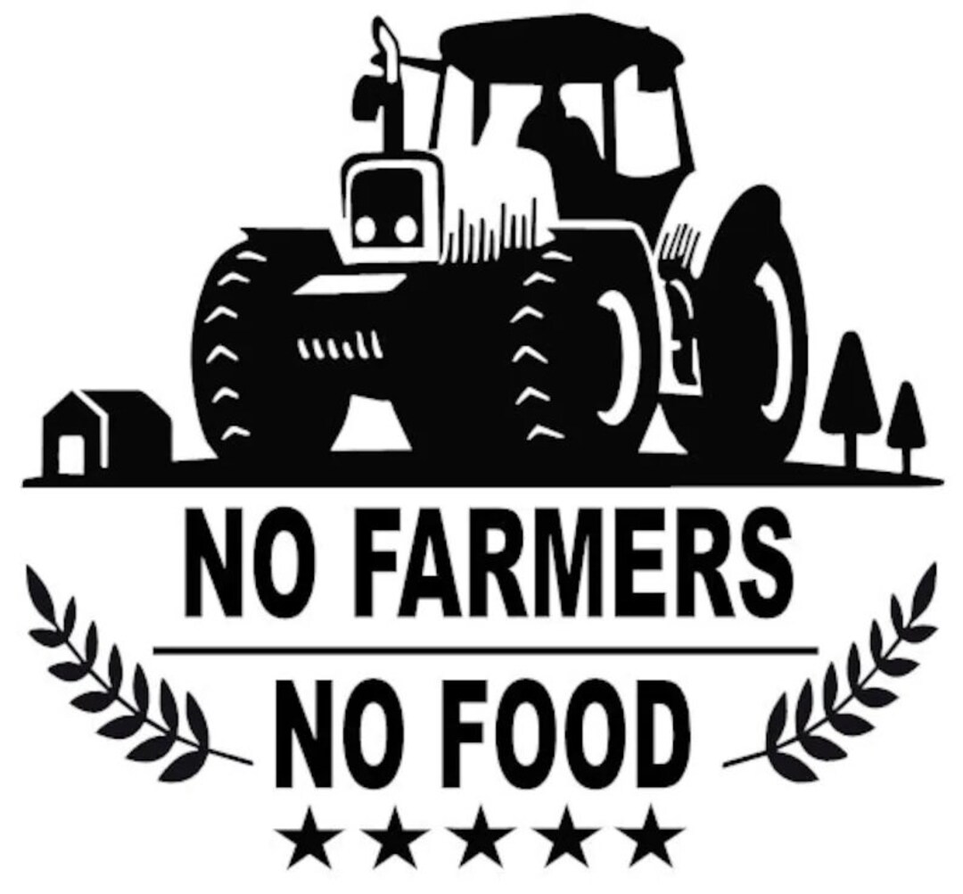 No Farmers No Food Sticker for Cars/suv/trucks - Etsy