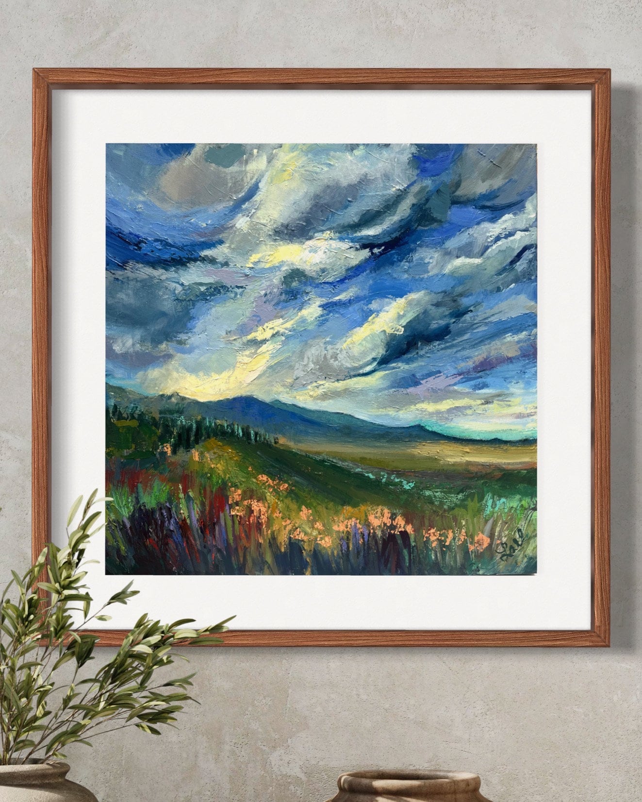 Sweep of Sky - Paper Archival Print: Colorado Mountains / Boulder ...