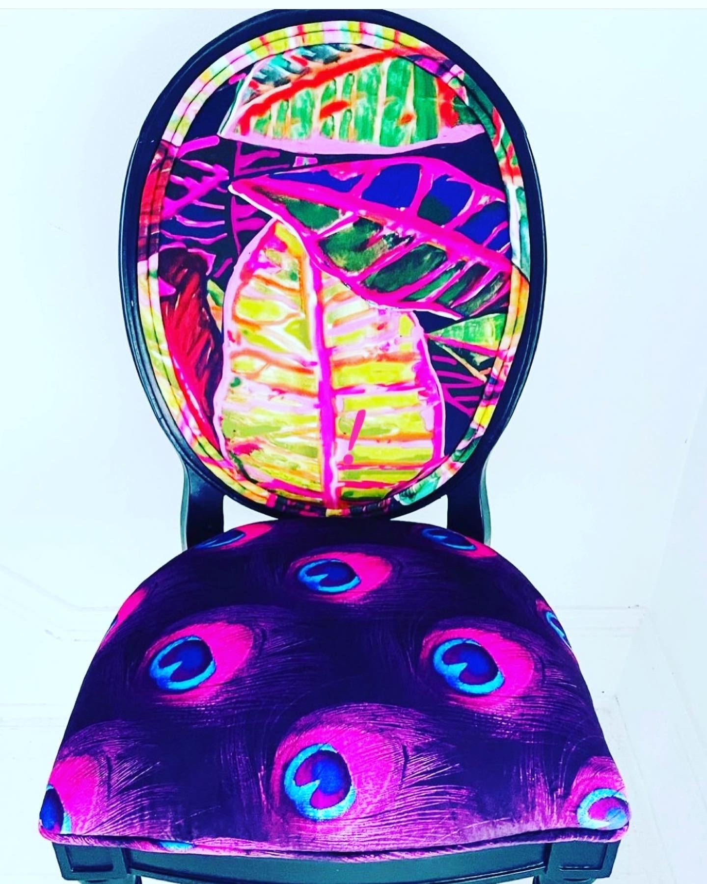 Funky Feather & Flora Customizable Chair - Etsy