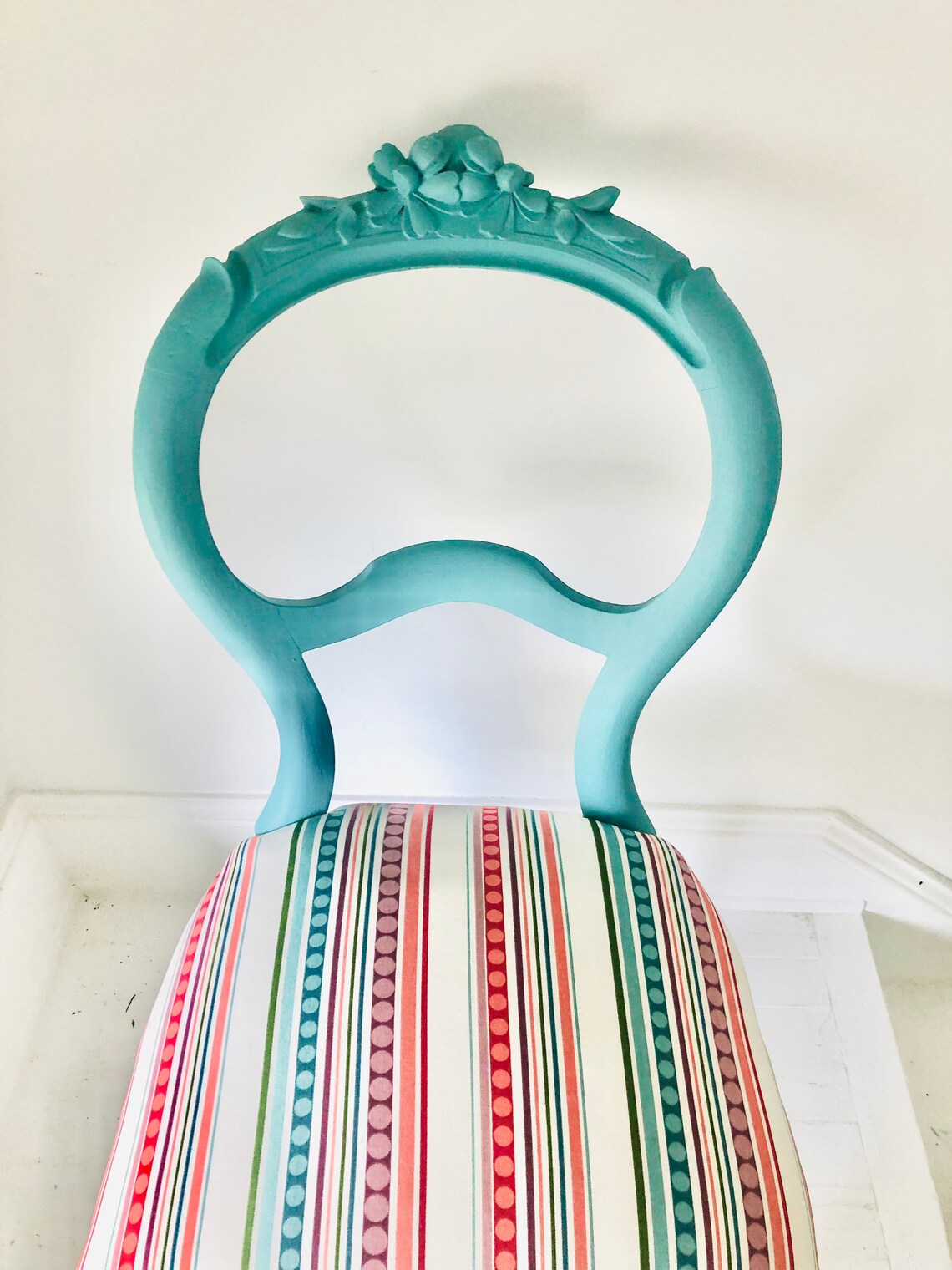 Antique Victorian Pom-pom Chair - Etsy