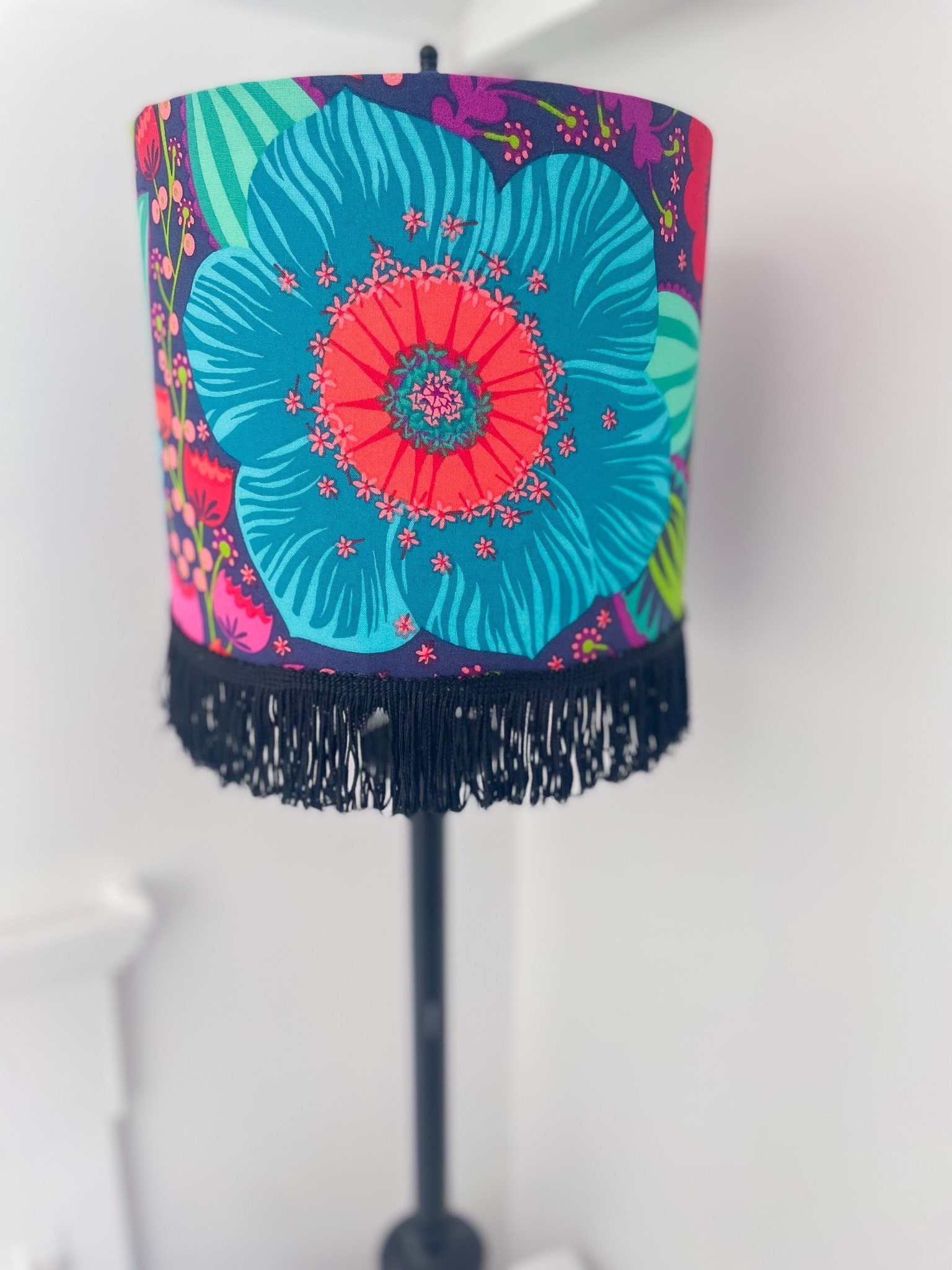 Custom Boho Floral Lampshade - Etsy