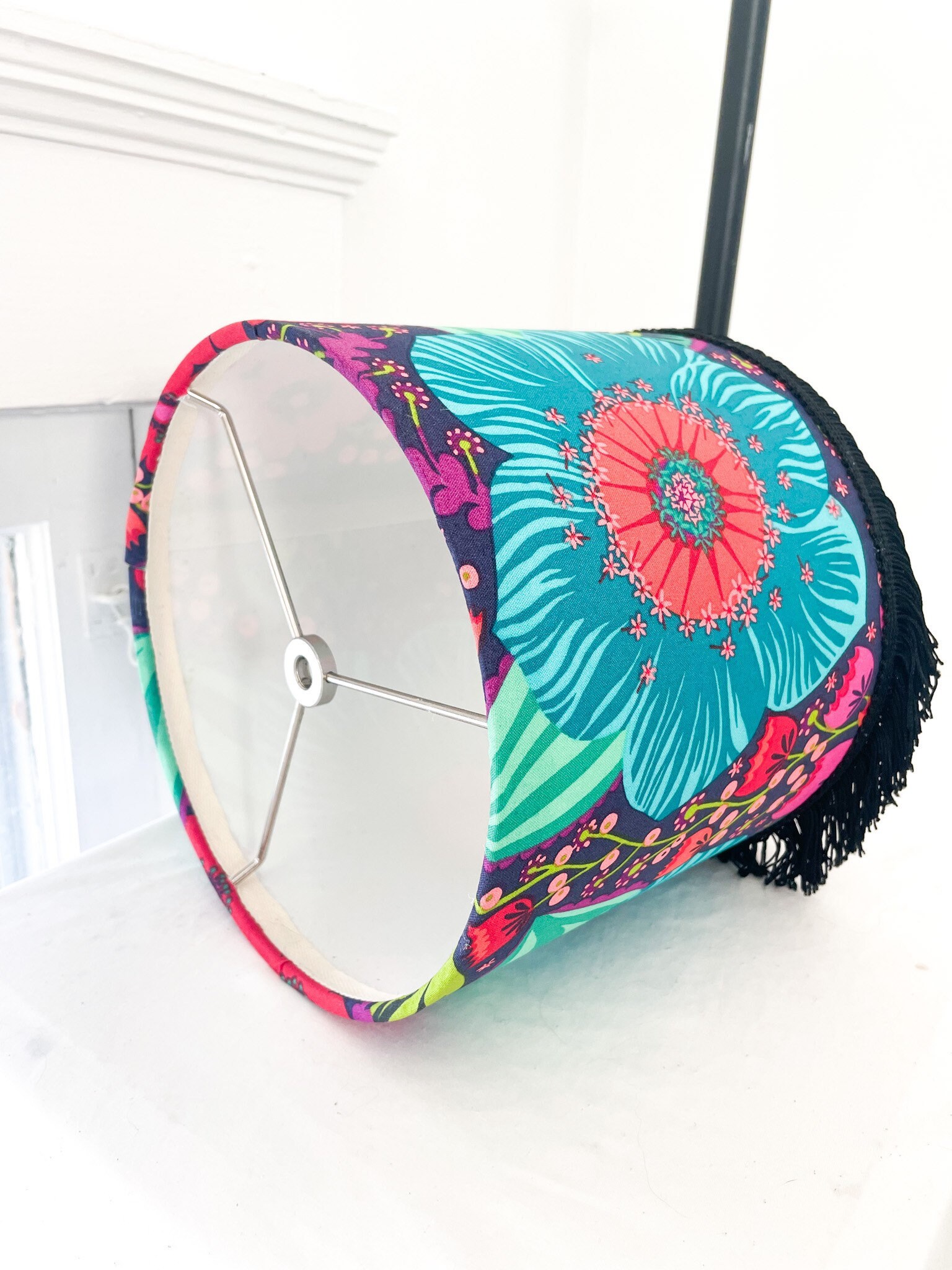 Custom Boho Floral Lampshade - Etsy