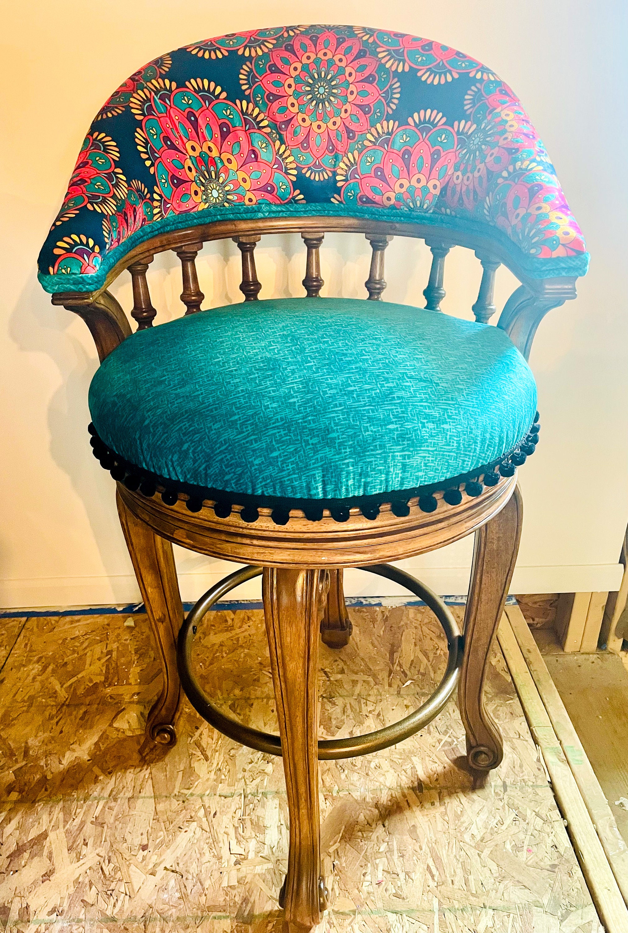 Set of 4 Moroccan-inspired Barstools - Etsy