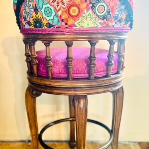 Set of 4 Moroccan-inspired Barstools - Etsy